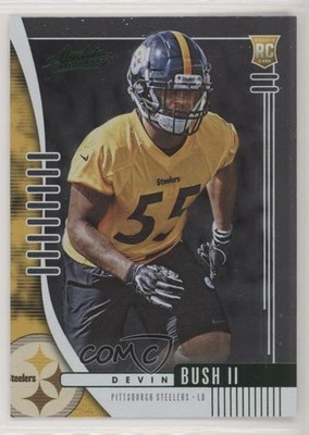 2019 Panini Absolute Rookie Green Devin Bush II #183 Rookie RC 00b3 | eBay