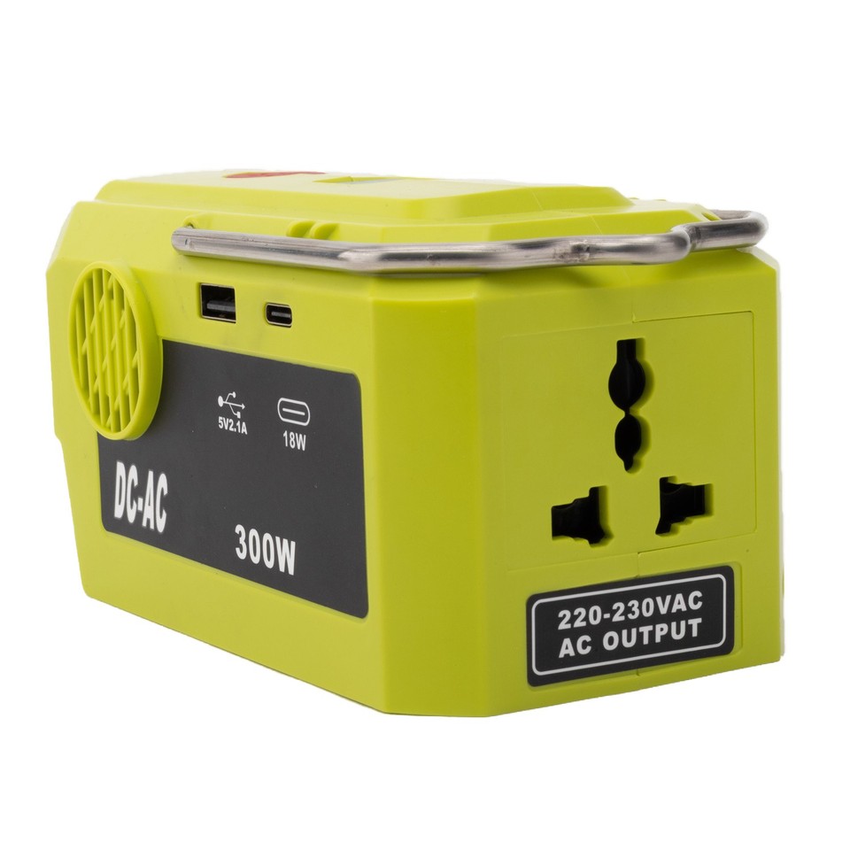 For RYOBI 40V Power Inverter DC 40V Battery To AC 110V-120V USB Outdoor ...