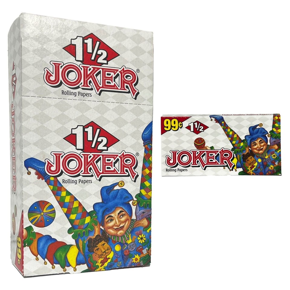 Joker Rolling Papers 1-1/2 - Box of 24 | eBay
