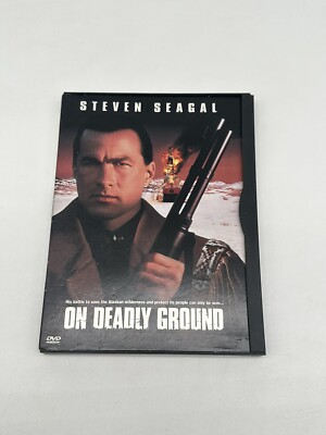 ON DEADLY GROUND (DVD, 1999 Widescreen & Standard) STEVEN SEAGAL ...