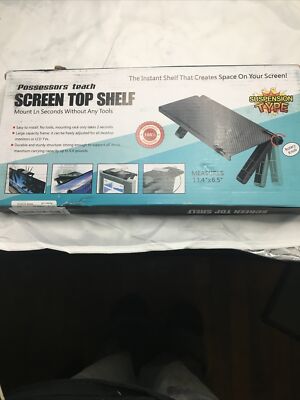 New Screen Caddy Screen Top Shelf As Seen On TV | eBay
