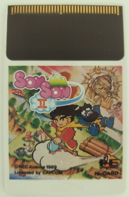 Son Son II PC Engine HuCard Only Operation Tested It's a little ...