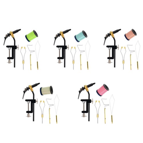 5 Pieces Fly Tying Tools Wire Threader Fly Fishing Tackle Knot Finisher ...