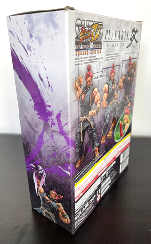 Square Enix Super Street Fighter IV Play Arts Kai GOUKI/AKUMA White ...