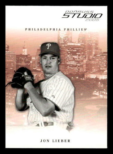2005 Donruss Studio #217 Jon Lieber Philadelphia Phillies BASEBALL | eBay