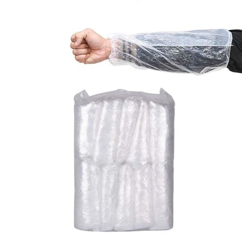 100pcs Plastic Sleeve Protectors for Arms Waterproof Oversleeves ...