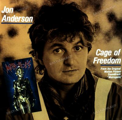 Jon Anderson - Cage Of Freedom 7in 1984 (VG+/VG+) ' | eBay