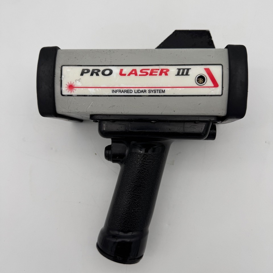 Kustom Signals Pro Laser III Lidar Handheld Band Police Radar Speed Gun ...