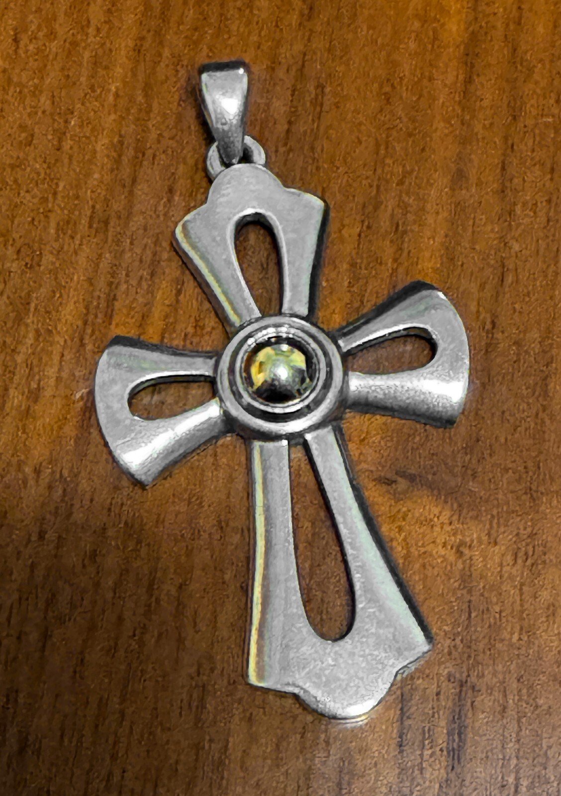 Rare Retired LARGE 2.5" 15g James Avery Cross Sterlin… - Gem