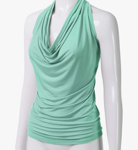 Mint Green Halter Neck Women's Top | 1XL | eBay