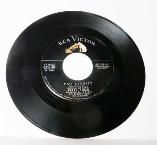 Perry Como - Hot Diggity - Juke Box Baby 45 RCA Silver Line NM | eBay UK
