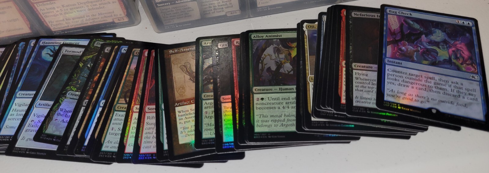 50 ASSORTED ALL FOIL MAGIC THE GATHERING MTG CARD LOT WITH RARES! | eBay