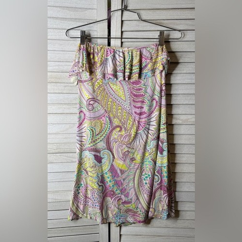 Victorias Secret Colorful Paisley Print Swim Cover-up. NWT. Small | eBay