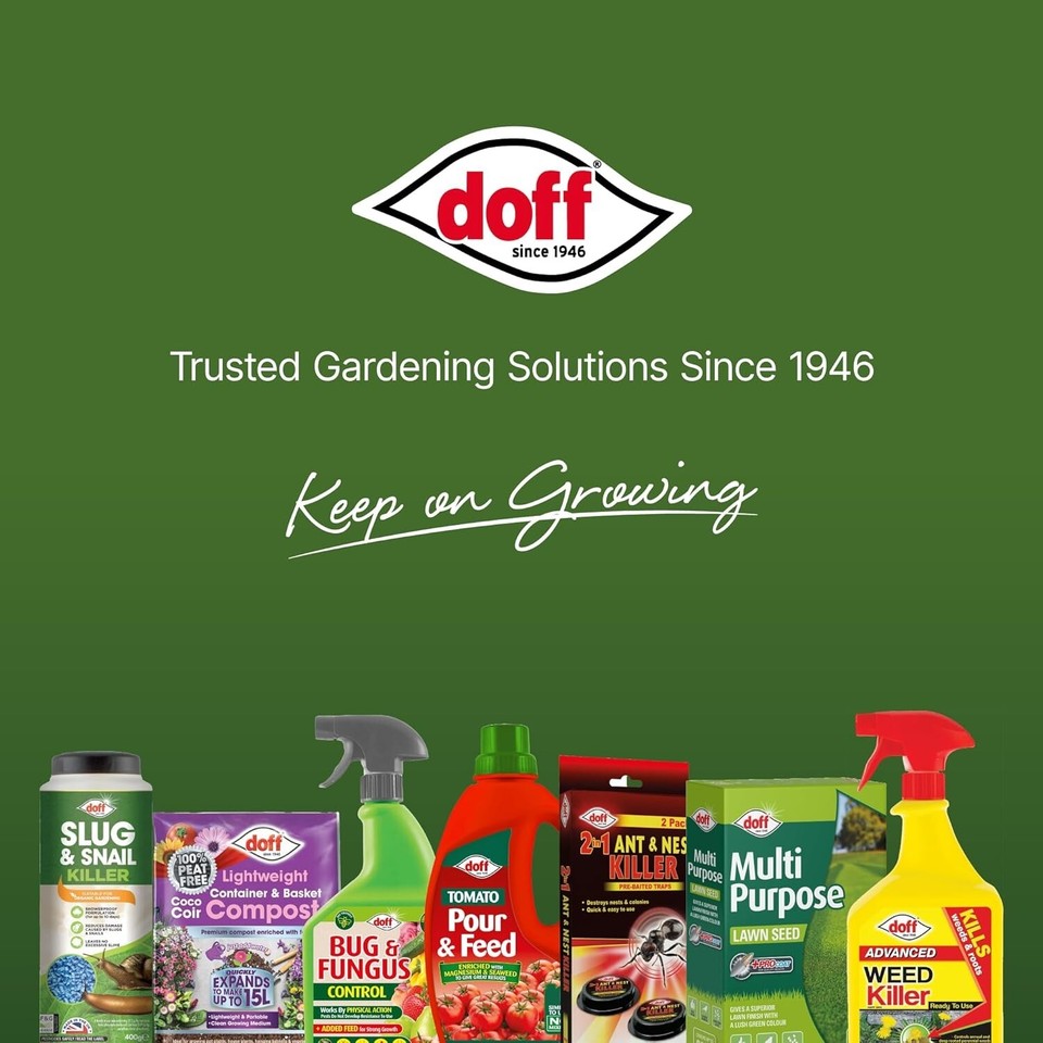 Weedkiller Weed Killer Doff Advanced Concentrated Weed & Roots Killer 6 ...
