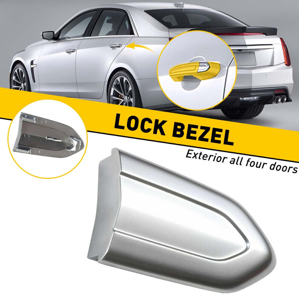 Cadillac Ats Chrome Door Lock Cap Cover For Cadillac XTS ATS CTS CT6 ...