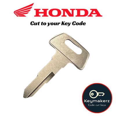 Honda Motorcycle 3 Wheeler Keys Cut To Key code 101-820 Replacement ...
