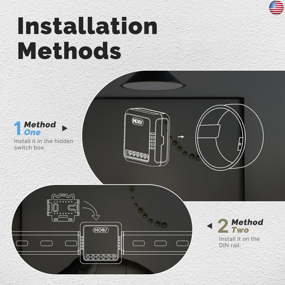 Matter Smart Switch Relay Module WiFi Smart Switch Module Wireless ...