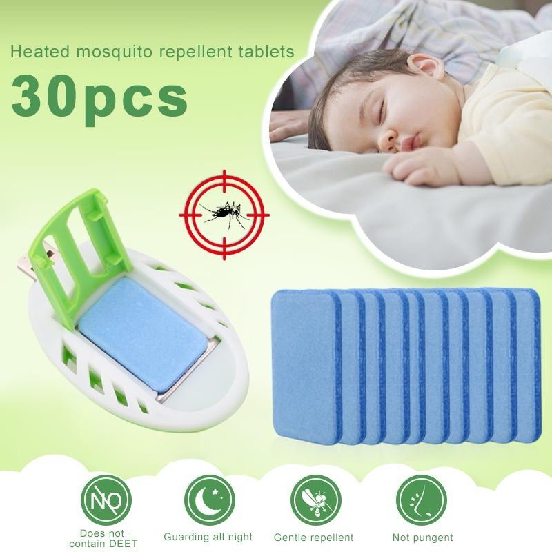 20x Mosquito Repellent Plug-In Mat Refills | Insect Killer Tablets UK ...