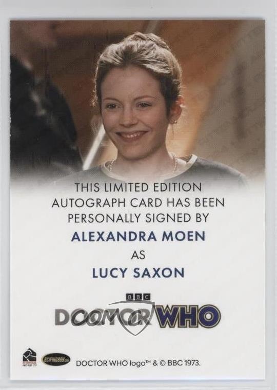 2024 Rittenhouse Doctor Who Series 5 to 7 Alexandra Moen as Lucy Saxon ...