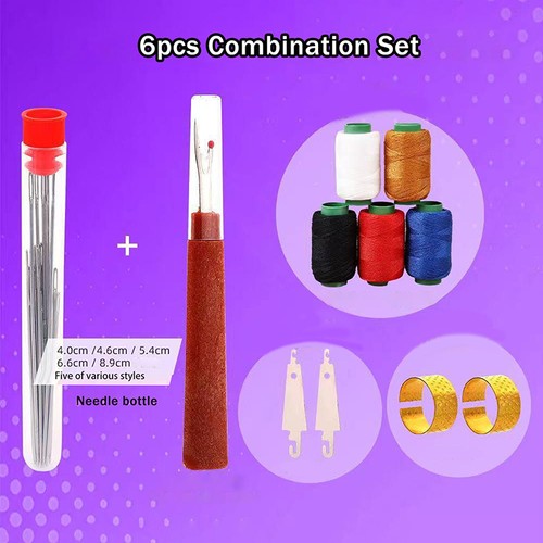 31/34/36-piece sewing thread set and sewing tool set with seam ripper ...