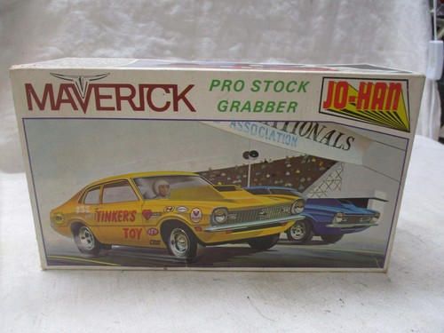 Vintage Jo-Han Maverick Pro Stock Grabber model kit | eBay