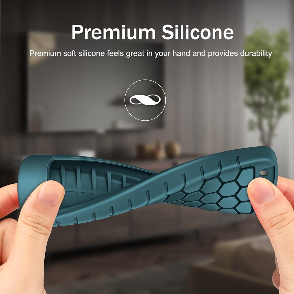 Remote Case for Alexa Voice Remote Pro (2022) Shockproof Silicone ...