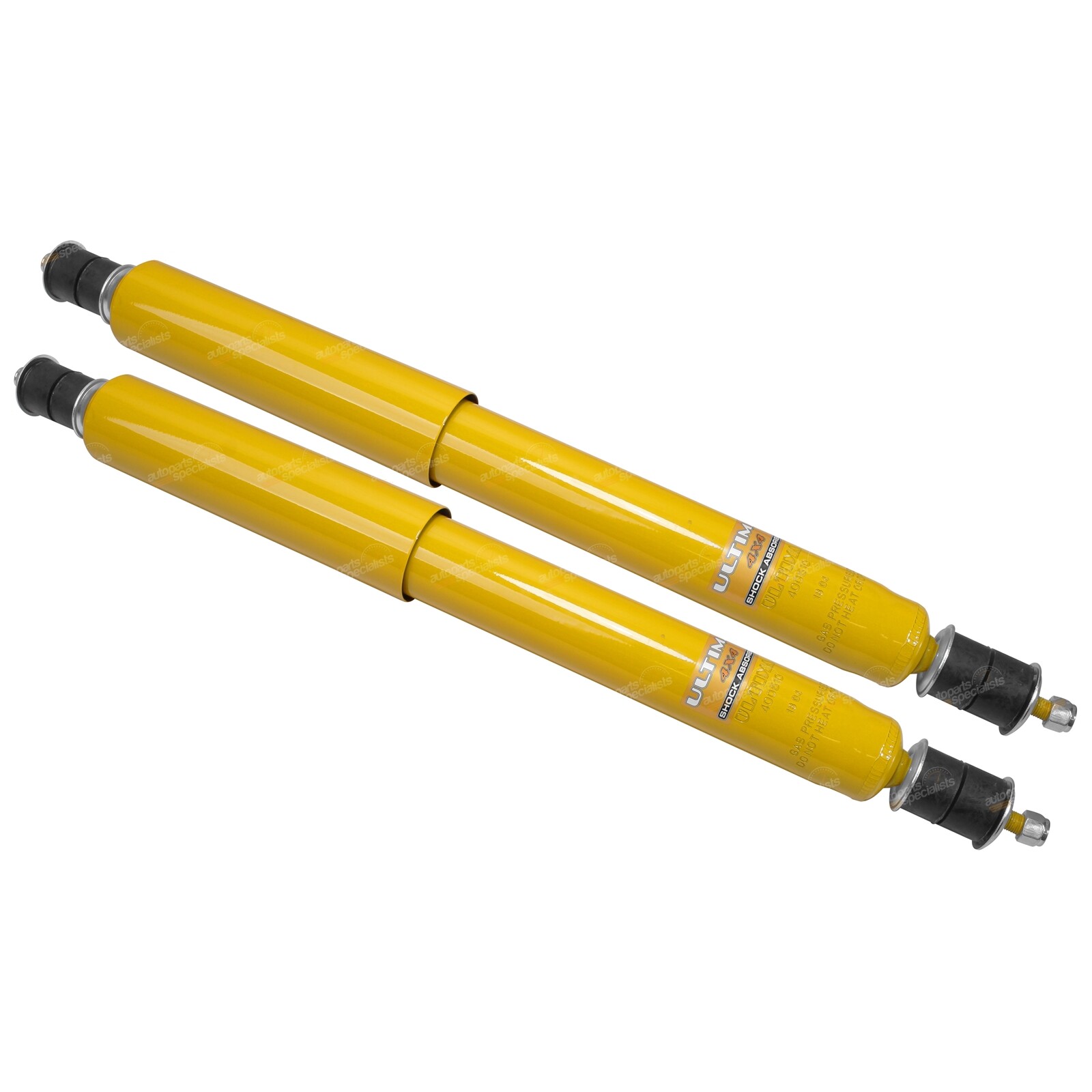 2 Front Heavy Duty Shock Absorbers for Range Rover 1972-1994 Nitro Gas ...