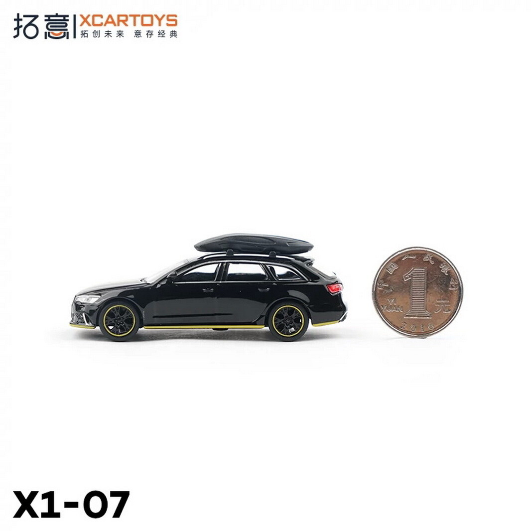 XCARTOYS 1/64 Scale Audi RS6 Avant C7 Black Diecast Car Model Toy Gift ...