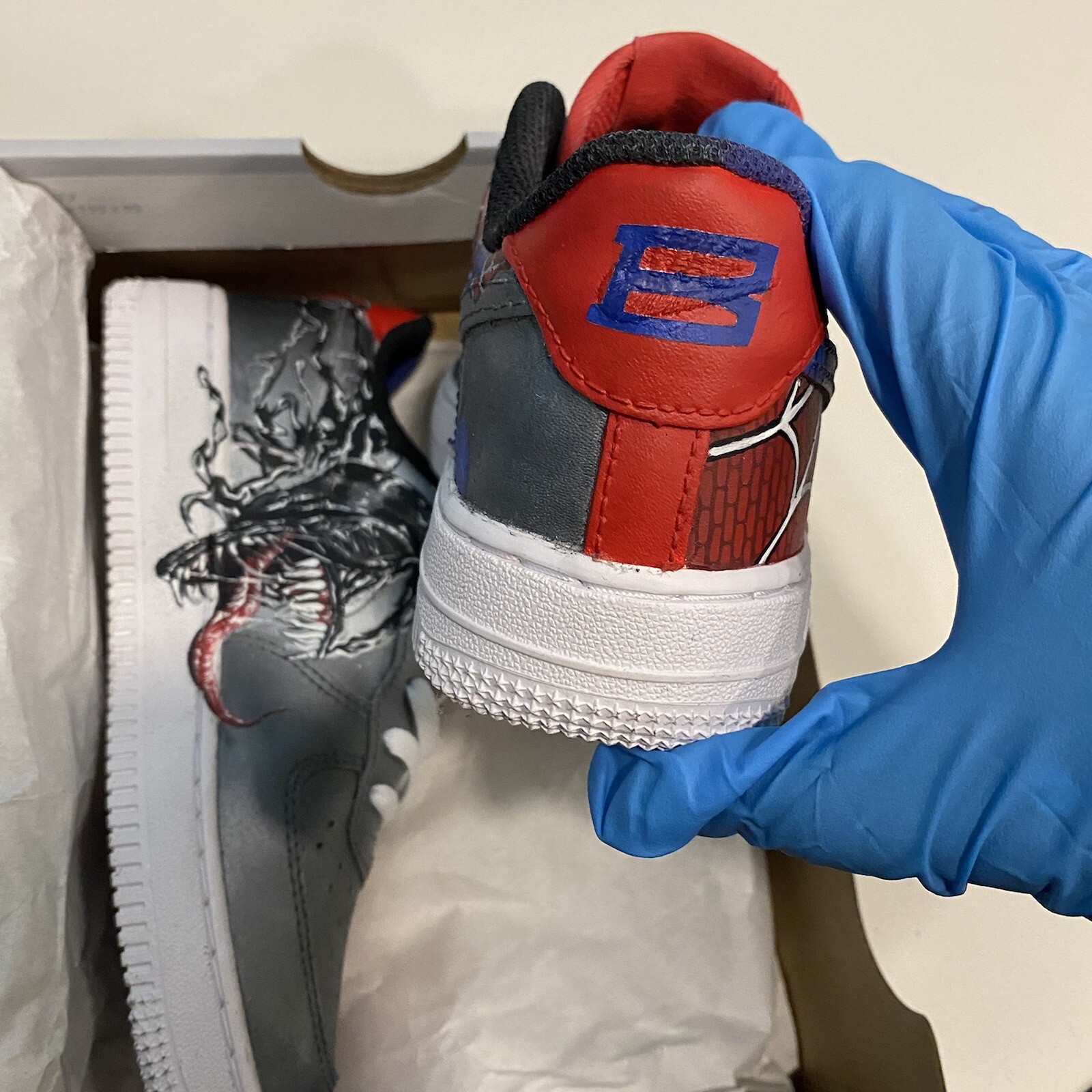 Marvel Themed Nike AF1 Custom (Any Size) | eBay