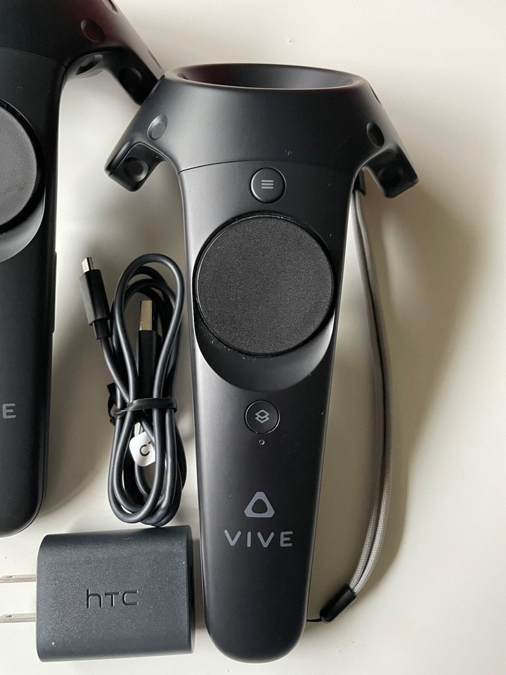 HTC Vive Controller Wand Pair for Virtual Reality Headsets- Vive ...