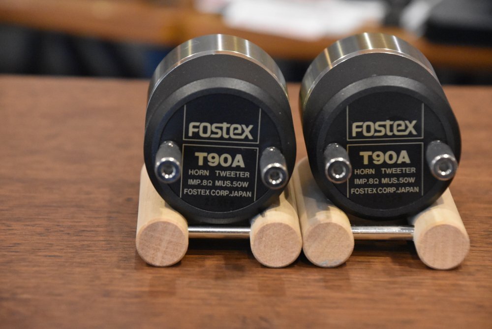 Used Fostex Super Tweeter T-90A Aluminum Alloy Thick Cylindrical Horn ...