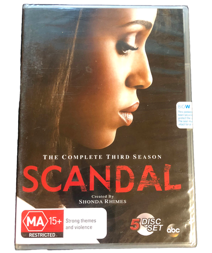 Scandal : Complete Season 3 DVD (2014) Region 4 | Brand New Sealed | eBay