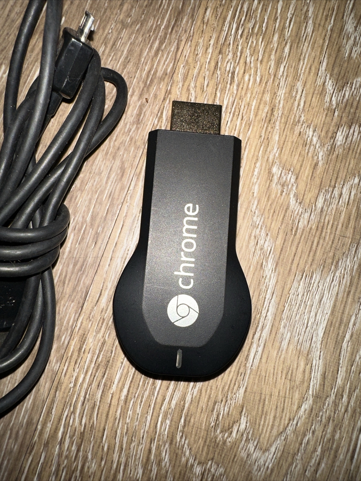 Google Chromecast HDMI Dongle & Power USB Cable H2G2-42 Chrome TV Media