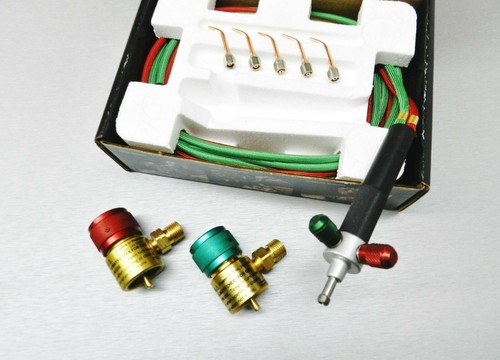 Smith Little Torch with 5 Tips & Oxygen & Fuel Regulators Jewelry ...