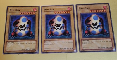 3x Ryu-Ran MRL Unlimited Common Moderate Play MP Yu-Gi-Oh! Lot of 3 ...