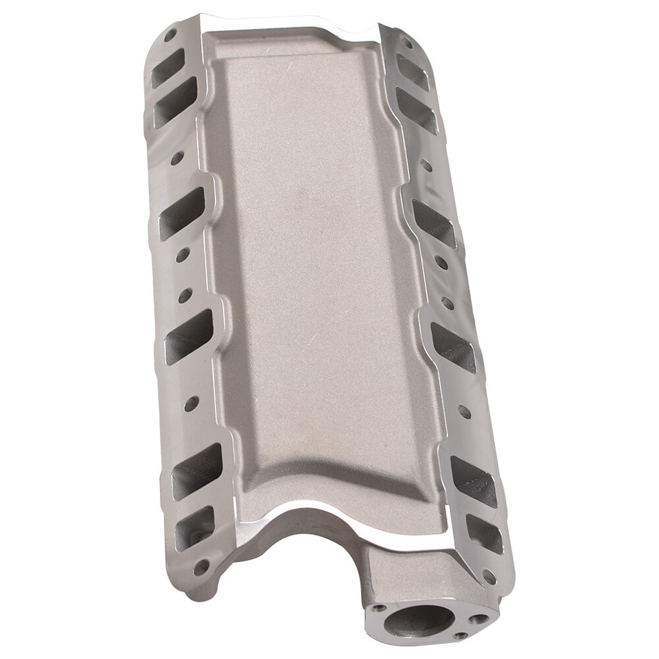 Single Plane Satin Aluminum Intake Manifold for Ford Small Block SBF ...