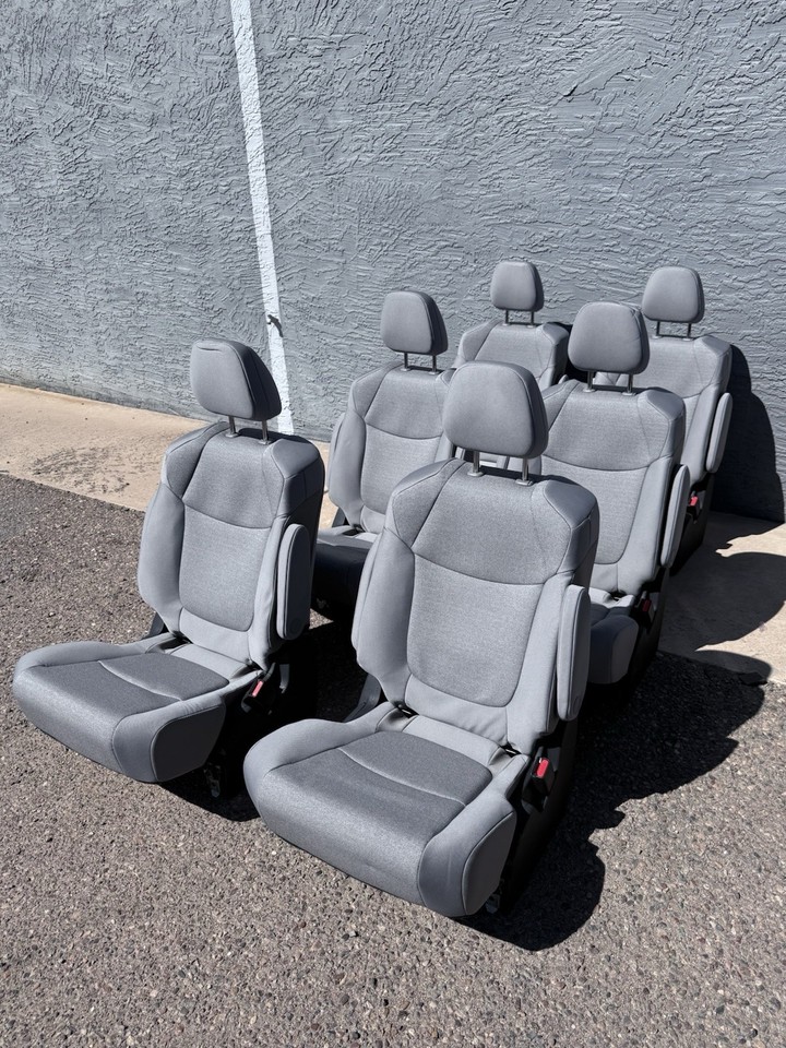New 6 Seats Gray Cloth Bucket Seats Van Bus Sprinter Project Rv ...
