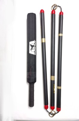 ATA 24" Padded Baton (Bahng Mahng) w/ 3-section Staff (Sam Dan Bong) | eBay