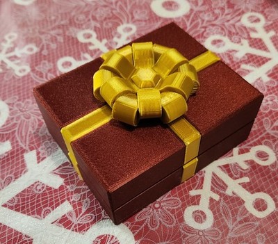 3D Printed Twist lock Present Gift Box 4x3x1 | eBay