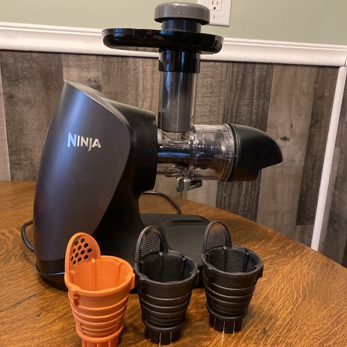 Ninja Cold Press Juicer Pro Black Juice Maker Machine Cleanse Diet ...