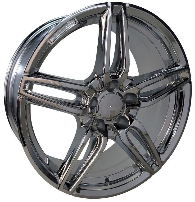 18" Inch Chrome Wheels 4️⃣ PCS fits Mercedes C230 C300 E300 S320 SL280 ...