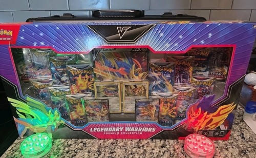 Legendary Warriors Premium Collection Box Pokemon Sword Shield Factory ...