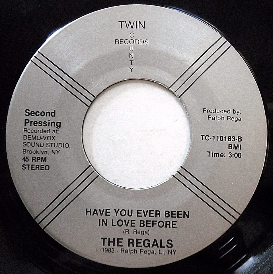 THE REGALS 45 Doo Wop Music / Have You Ever Been In Love Before NEAR ...