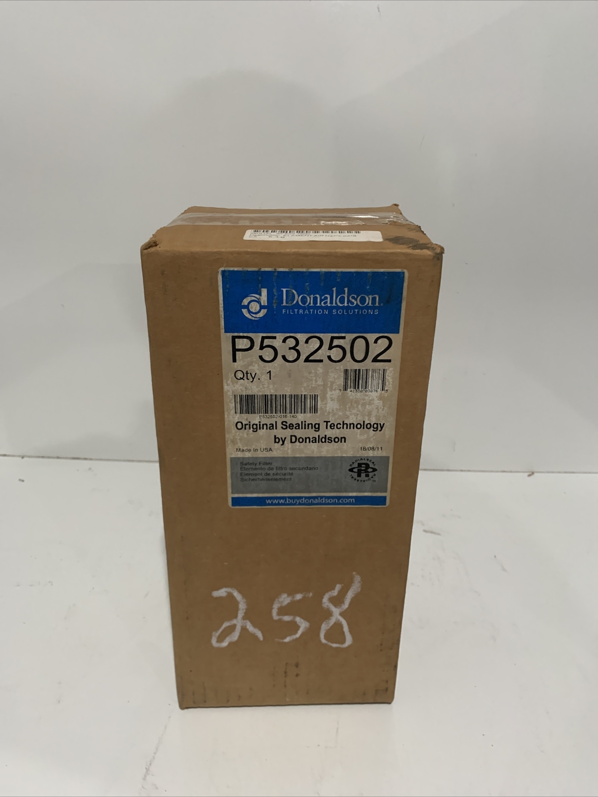P532502 Donaldson Air Filter, Safety Radialseal (Replaces 6I-2502) | eBay