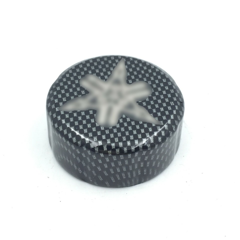 Carbon Fluid Reservoir Cap Cover For Yamaha w/ 35mm Inner Diameter ...