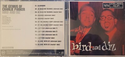Charlie Parker Genius Diz & Bird CD IMPORT JAPAN JASRAC Verve UCCU-5084 ...