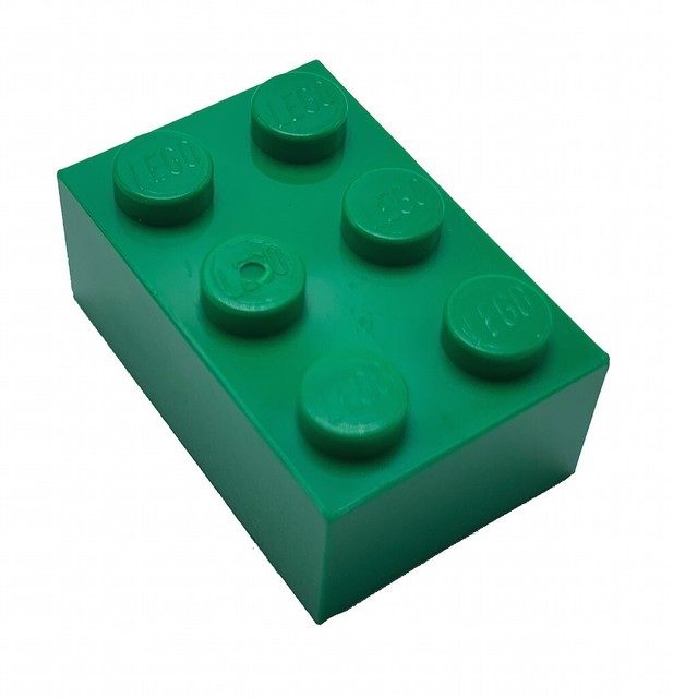 Lego 2X3 Green New Bulk Lot Of 40 2x3 Brick Blocks Authentic 3002 | eBay