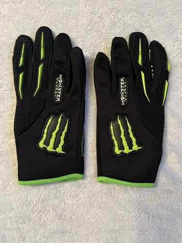 Monster Energy Bike Gloves Size Large/XL - NEW | eBay