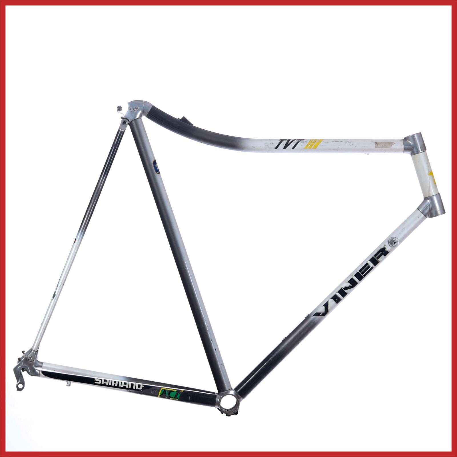 VINER TVT 92 CARBON FRAME 700 650 VINTAGE BIKE BICYCLE TIME TRIAL GREG ...