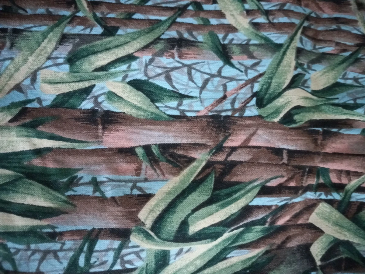 Bamboo Pattern Fabric